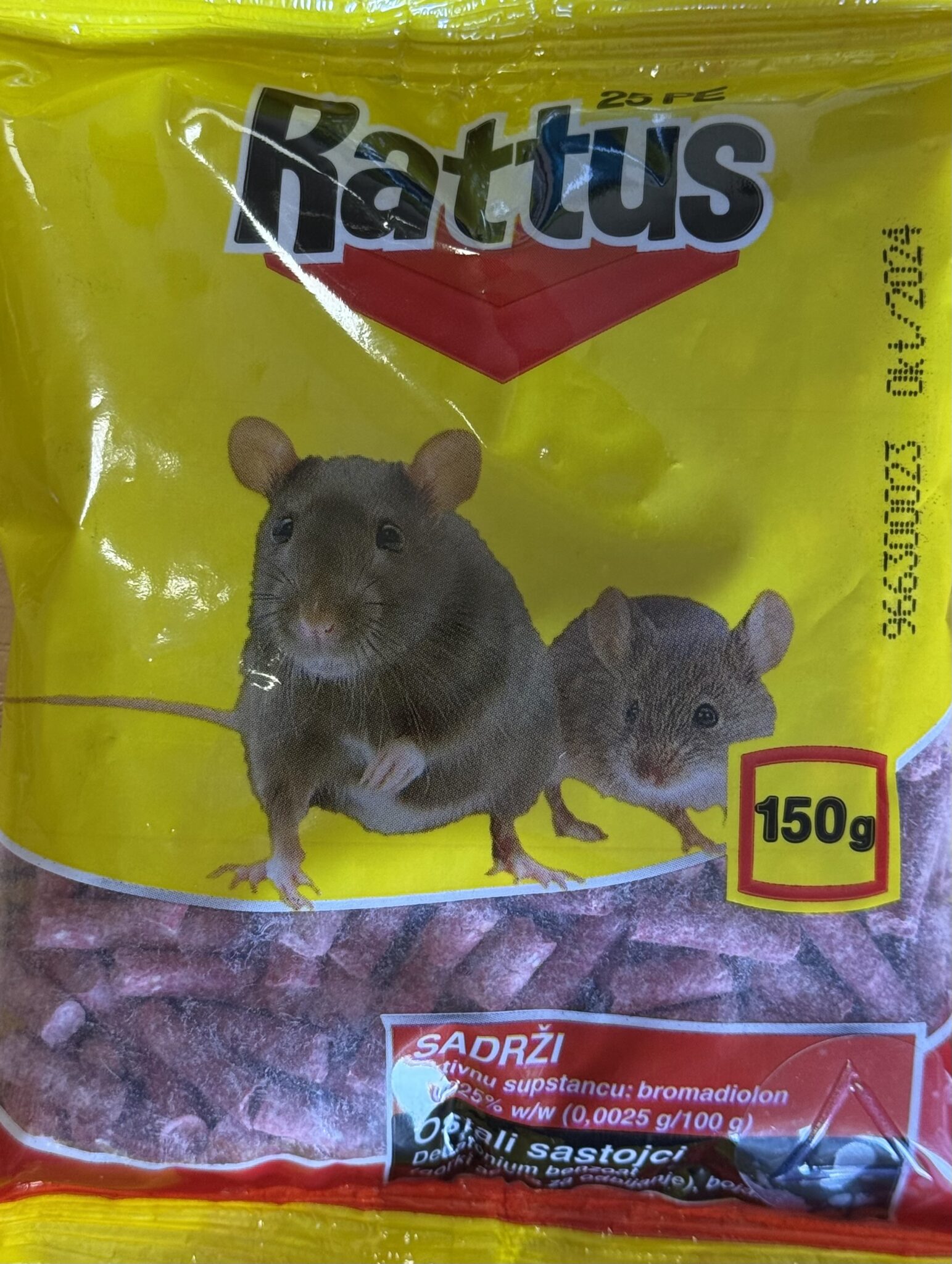 Rattus rosso pelete - Zeleni vrtovi